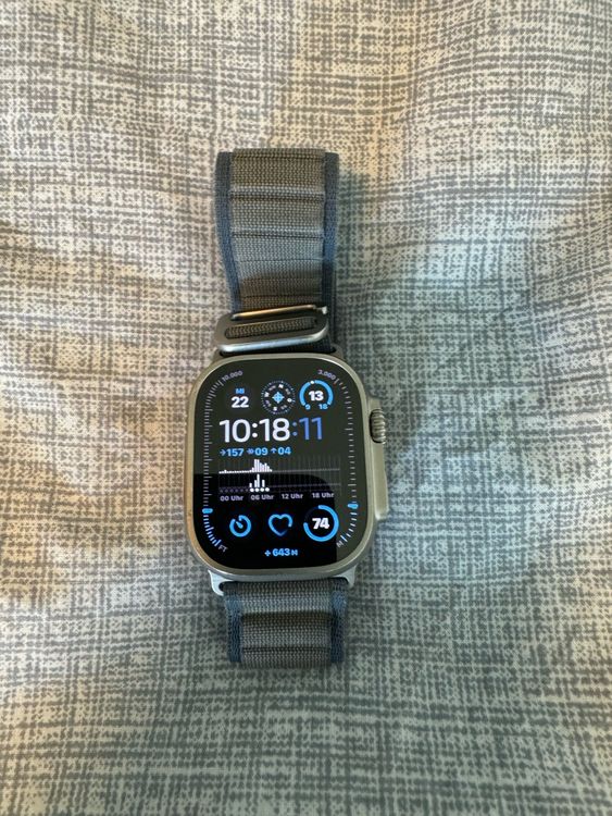Apple Watch Ultra 2 49mm Titanium & Alpine Loop inkl. OVP (Gebraucht ...