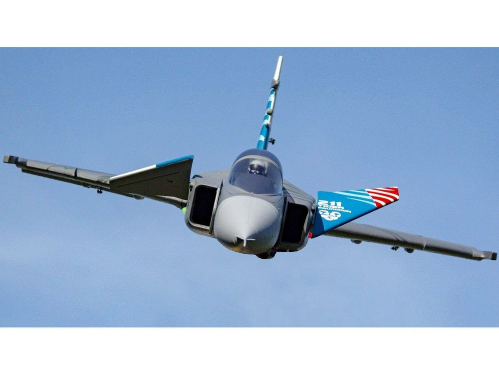 Freewing JAS 39 Gripen 80mm EDF Jet PNP RC Jet - FJ21811P (Neu und ...