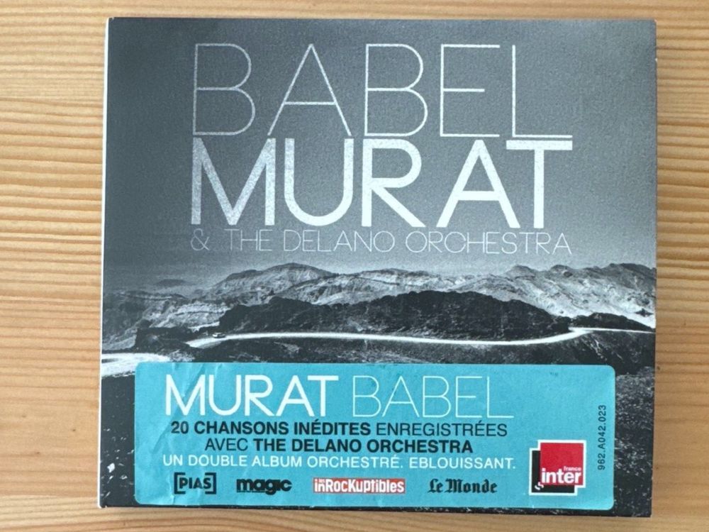 JEAN-LOUIS MURAT & The Delano Orchestra (CD) BABEL NEUF (Neu (gemäss Beschreibung)) in Zürich ...