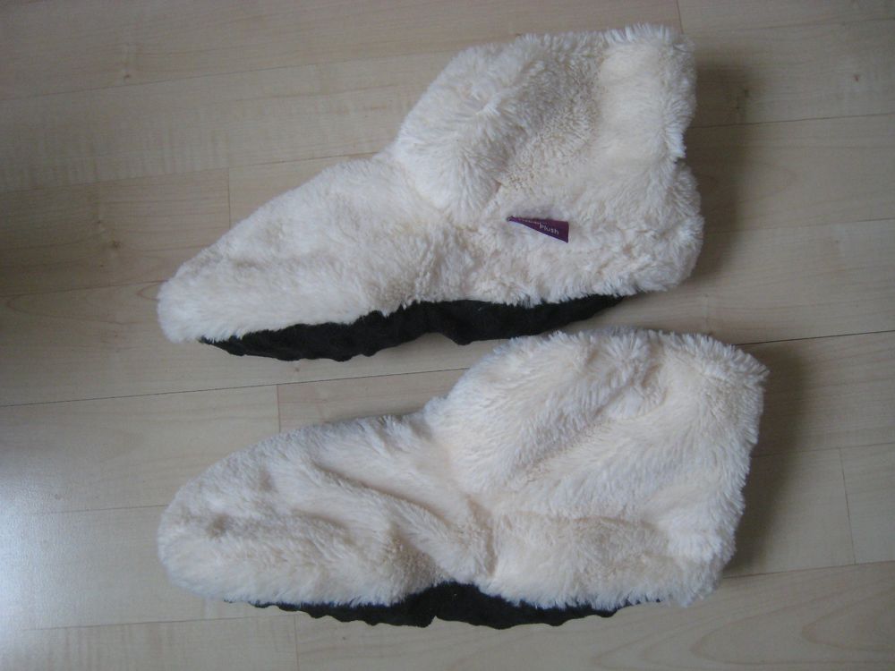 orig. Habibi Plush Pantoffeln Erwärmen in Mikrowelle 37-40 (Neu (gemäss ...