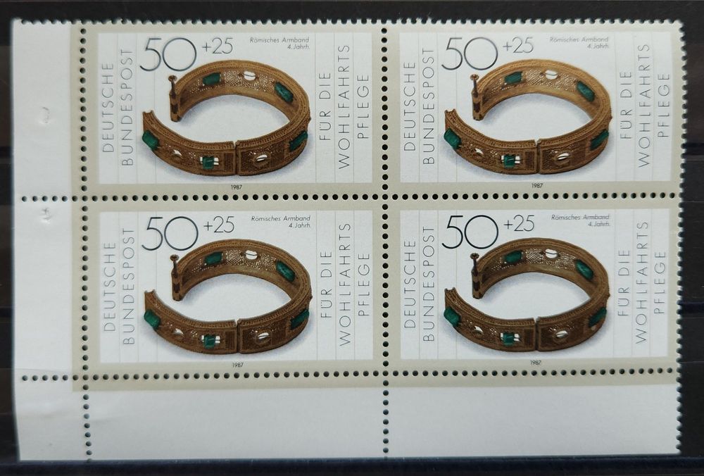 Deutschland-Mi 1333 ** Viererblock (21) (Neu und originalverpackt) in Hittnau für CHF 1 – mit ...