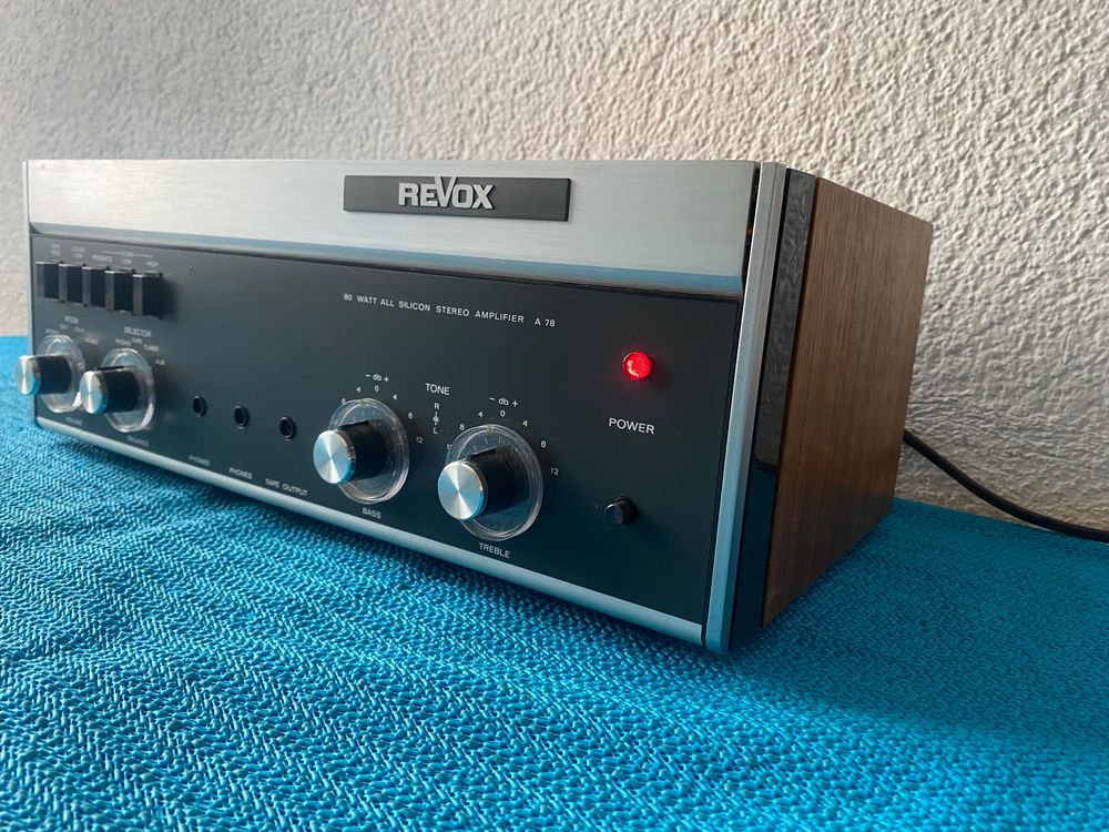 ReVox A 78 Stereo Amplifier (Gebraucht) in Langenthal für CHF 120 – mit Lieferung auf Ricardo kaufen