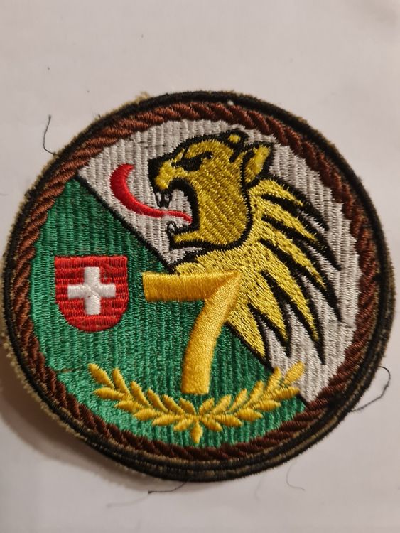 Badge infanterie Div 7 Braun | Kaufen auf Ricardo