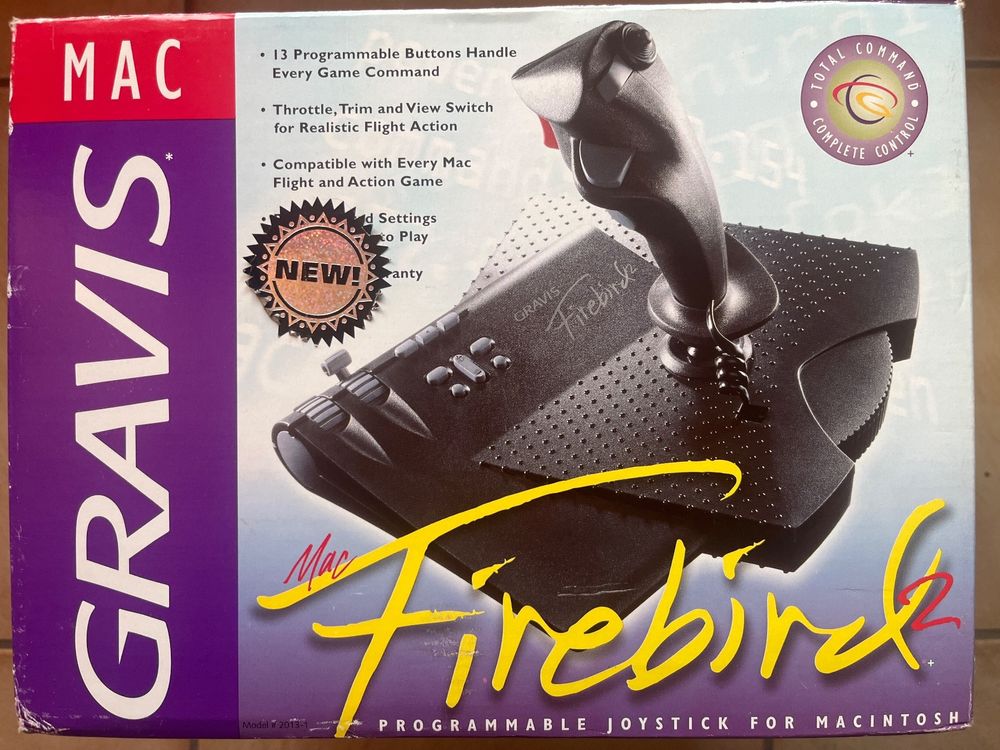Joystick Gravis Firebird 2 pour Mac avec son emballage (Gebraucht) in ...