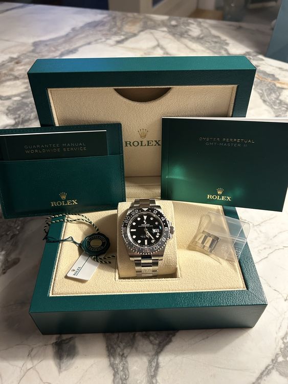 ROLEX GMT-MASTER II "BRUCE WAYNE" / NEU NOV 2024 (Neu und ...