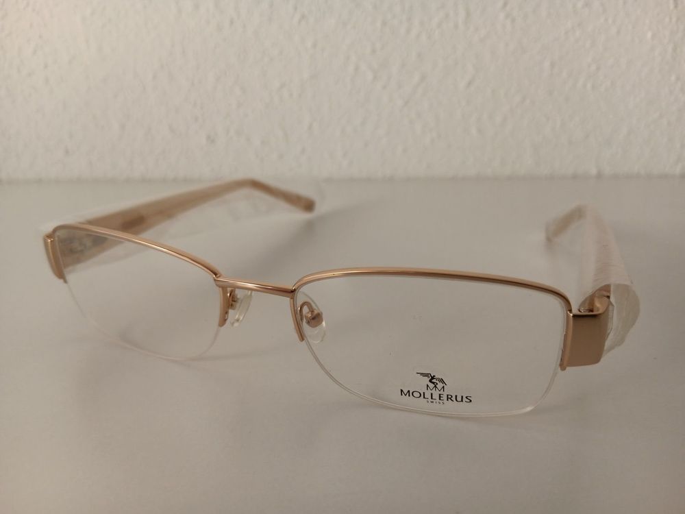MOLLERUS - Brillenfassug PILATUS - Gold - Fabrikneu (Neu und ...