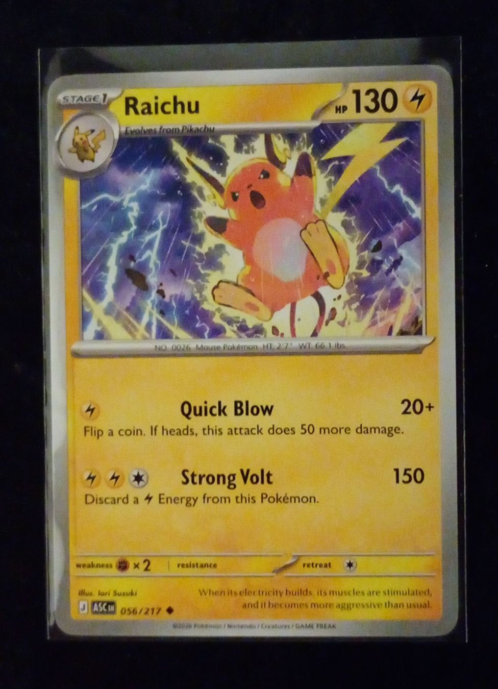 Pokemon Karte Raichu - Top Zustand! Selten! Sammlerstück (Neu (gemäss ...