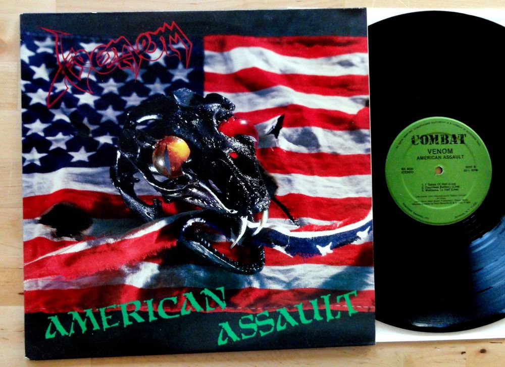 LP VENOM amreican assault MX8034 USA 1985 HEAVY METAL (Gebraucht) in ...