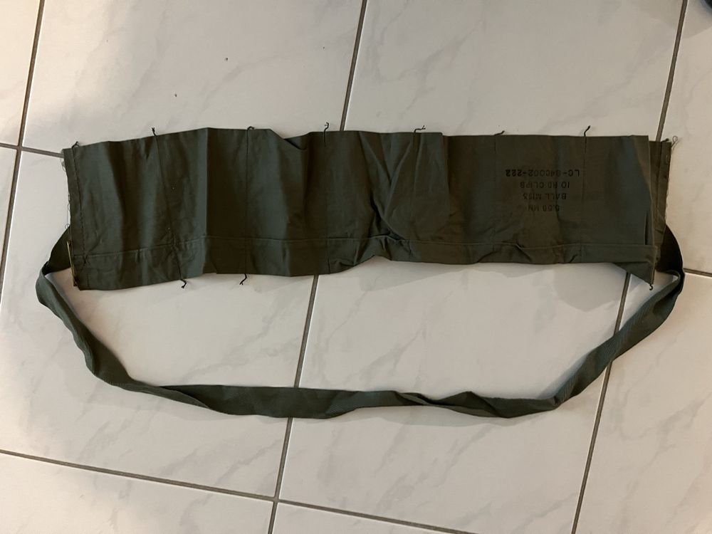 Munitions Bandolero US Army 5.56 MM BALL M193 10 RD CLIP (Gebraucht) in Thun für CHF 15 – mit ...