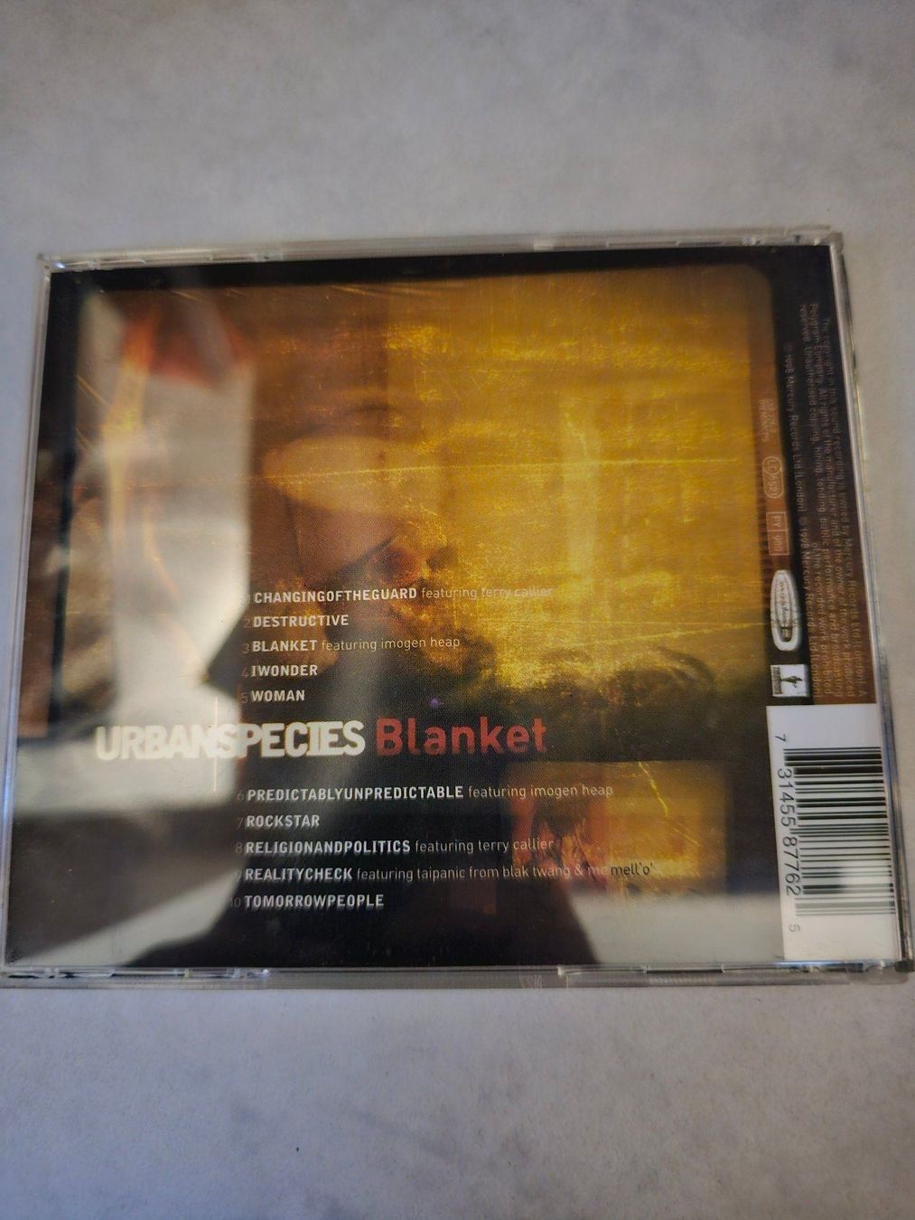 CD - Urban Species – Blanket (Trip Hop, 1998) (Gebraucht) in Biberist ...