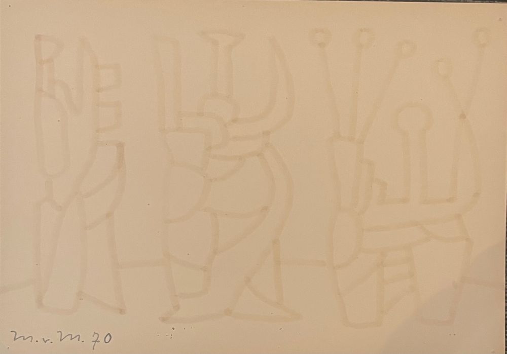 Max von Moos (1903-1979) Zeichnung (Gebraucht) in Root für CHF 40 – mit ...