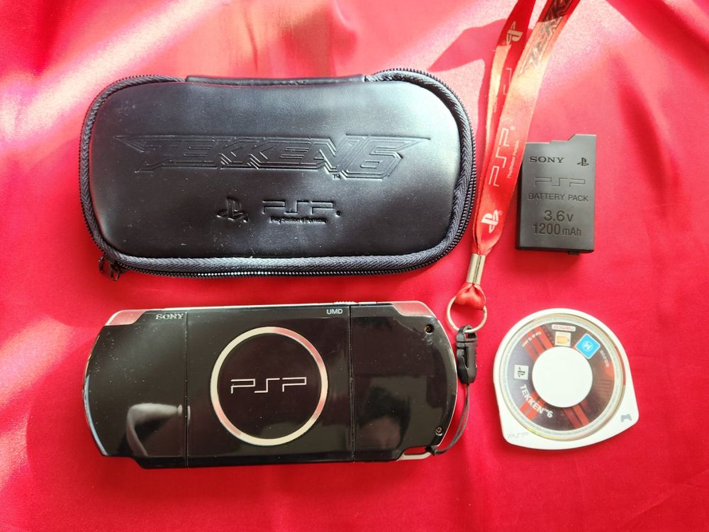 🔥 Sony PSP 3004 Tekken Edition Bundle Für Sammler & Bastler (Gebraucht ...