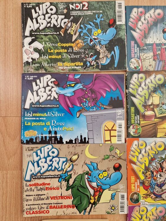 13x Lupo Alberto Comic Sammlung Italiensich | Kaufen auf Ricardo