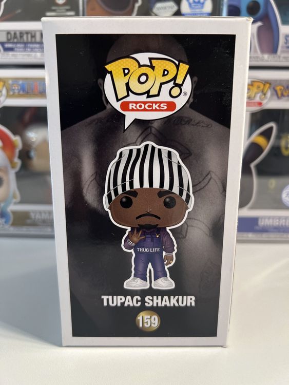 Funko POP! Rocks 2Pac Tupac Shakur (Thug Life Overalls) (Neu und ...
