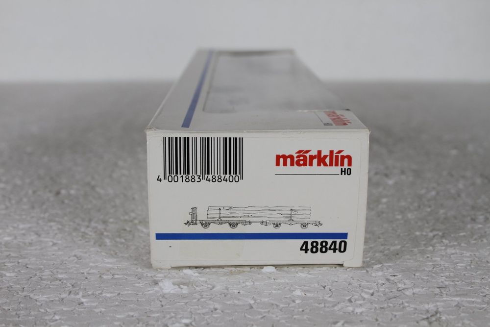 Märklin 48840 Drehschemelwagen mit Stammholz (Gebraucht) in Triesen für ...