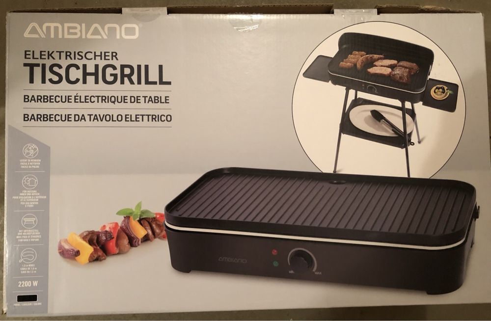 Elektro Tischgrill Ambiano neu & originalverpackt (Neu (gemäss Beschreibung)) in Mörschwil für ...