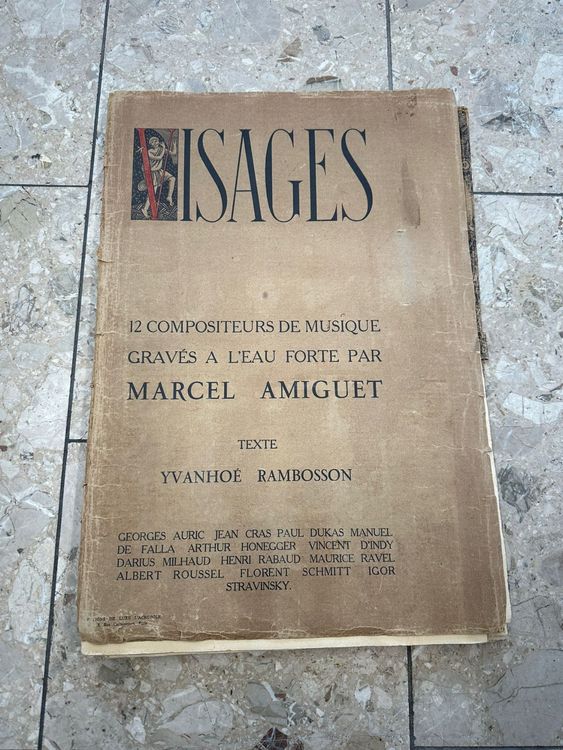 12 visages Marcel Amiguet | Kaufen auf Ricardo