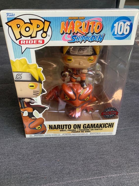 Funko Pop Naruto on Gamakichi 106 (Neu und originalverpackt) in Luzern ...