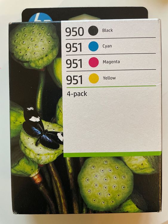 Original HP 4-Pack Patronen Black/Cyan/Magenta/Yellow (Neu und ...