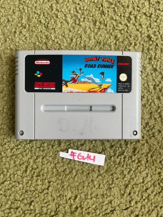 Road Runner Super Nintendo Spiel (super Zustand) (Gebraucht) in für CHF ...