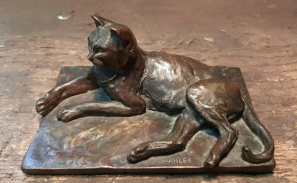 Bronze Skulptur Paul Mahler | Acheter sur Ricardo