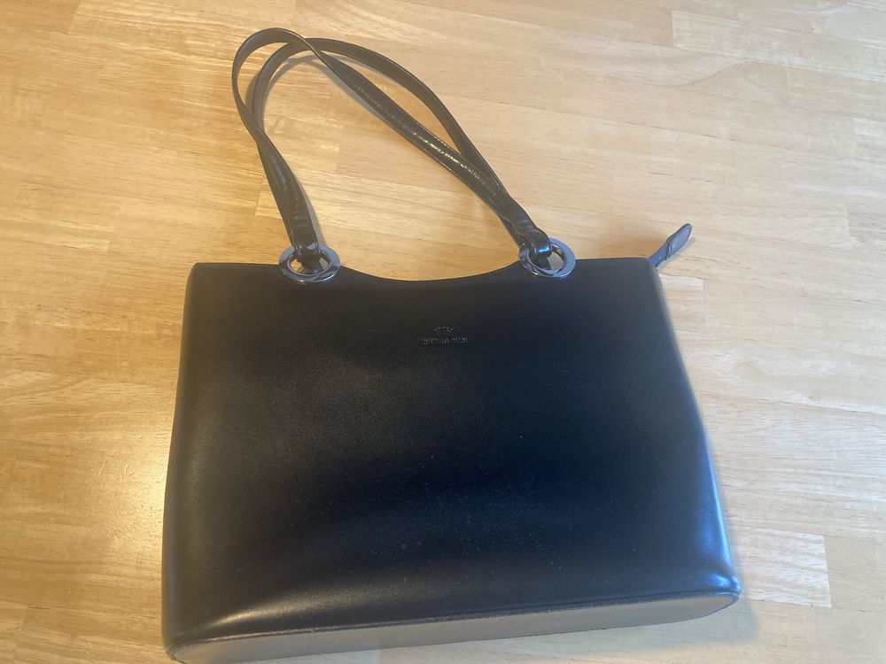 Tasche, schwarz, Leder, vo DANIELA MODA (Gebraucht) in Zürich für CHF ...