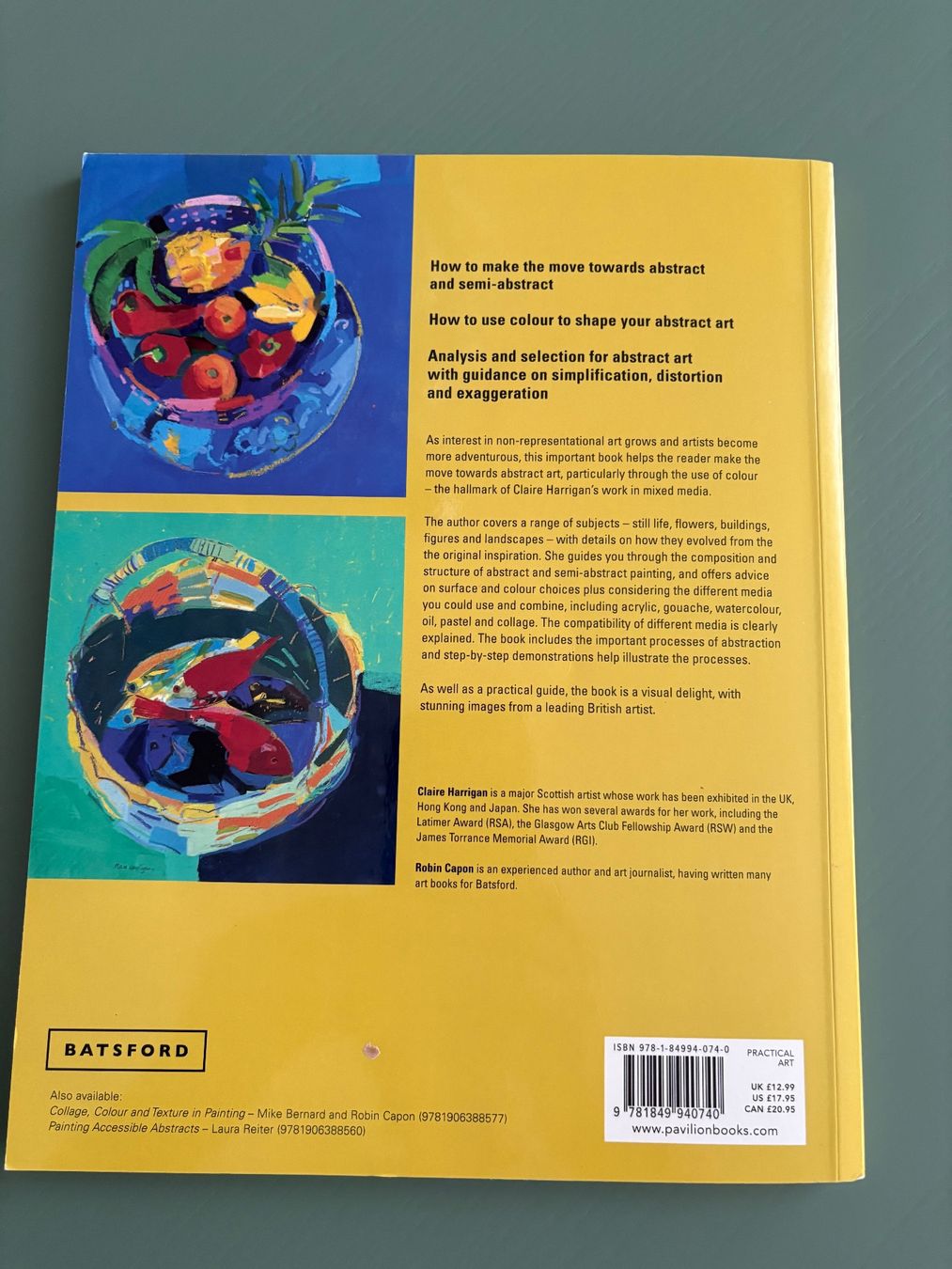 Abstract and Colour Techniques in Painting – Claire Harrigan (Gebraucht ...