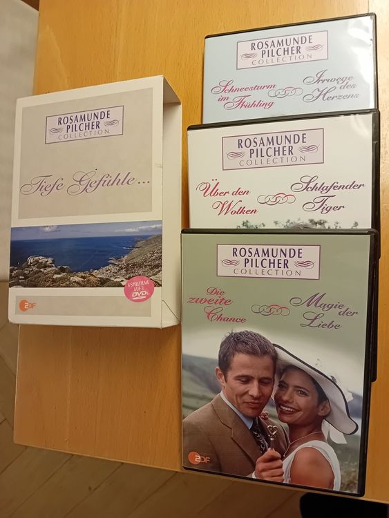 Rosamunde Pilcher Collection "Tiefe Gefühle", 3 DVDs (Gebraucht) in ...