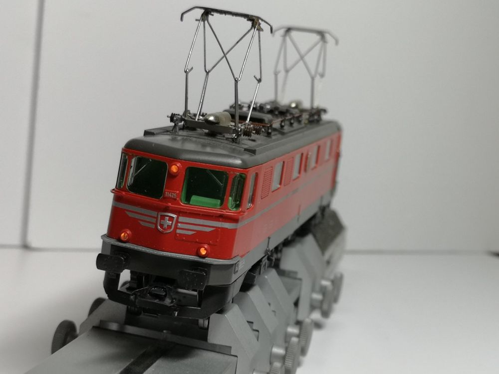 Märklin 3336 E-Lok Ae 6/6 SBB 11425 "Geneve" rot AC An.OVP | Kaufen auf ...