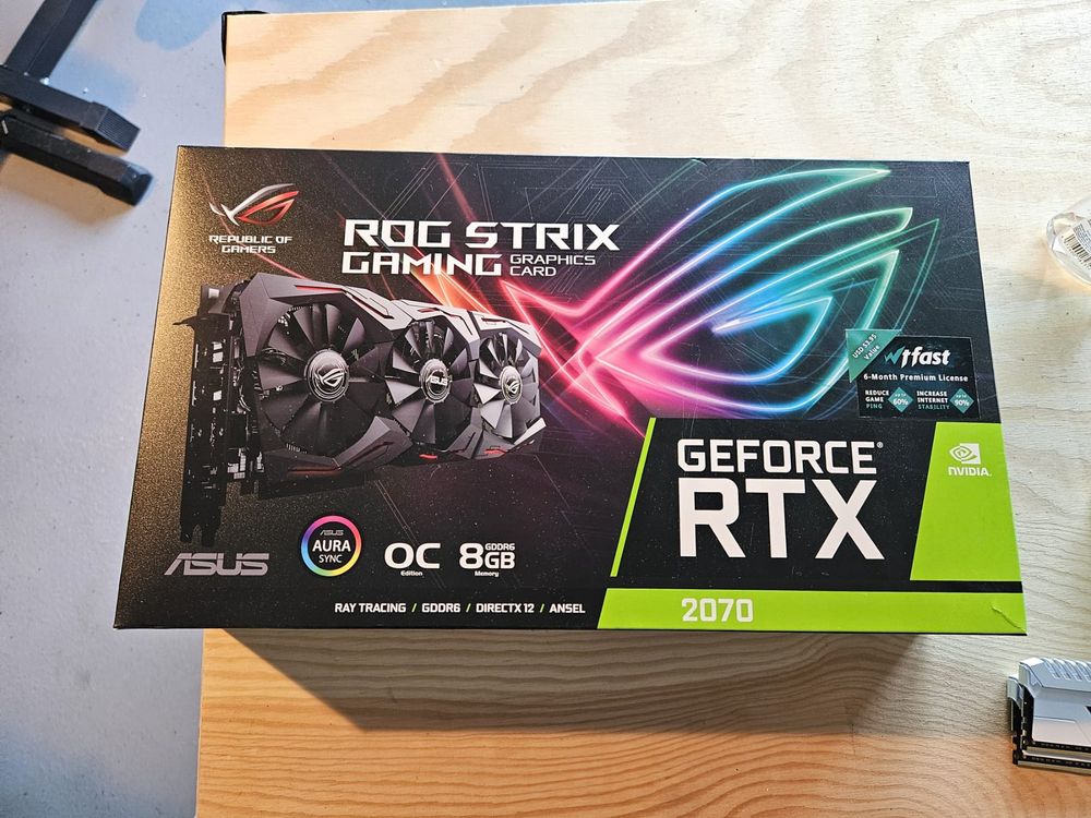 ASUS GeForce ROG STRIX RTX 2070 O8G GAMING (Gebraucht) in Hergiswil NW für CHF 110 – mit ...