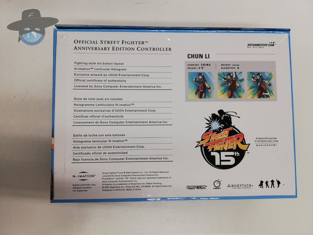 Street Fighter Chun Li Joypad/Controller zu Playstation 1 PS (Neu ...