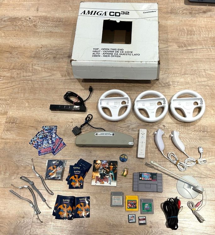 60 + Game Artikel Amiga CD 32 Box Nintendo Playstation GB | Kaufen auf ...