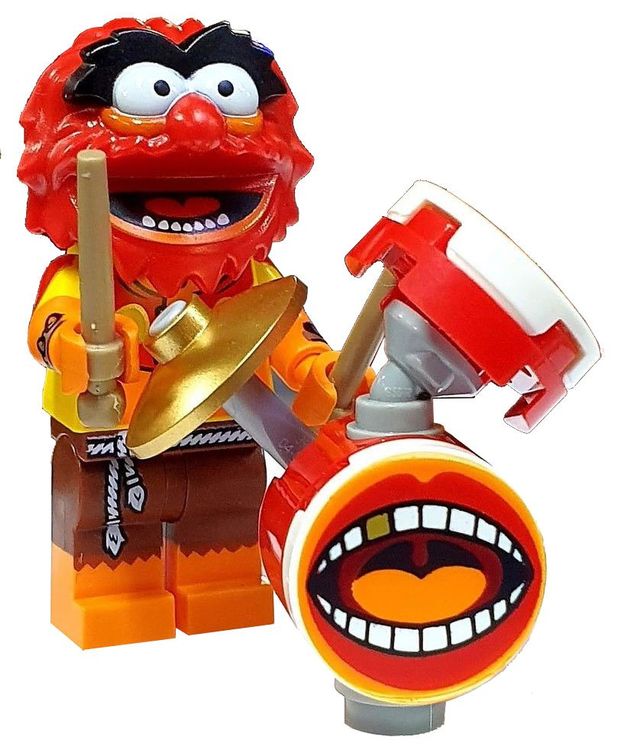 Lego Minifigur Serie 71033 The Muppets CMF Nr. 8 Das Tier (Neu und ...