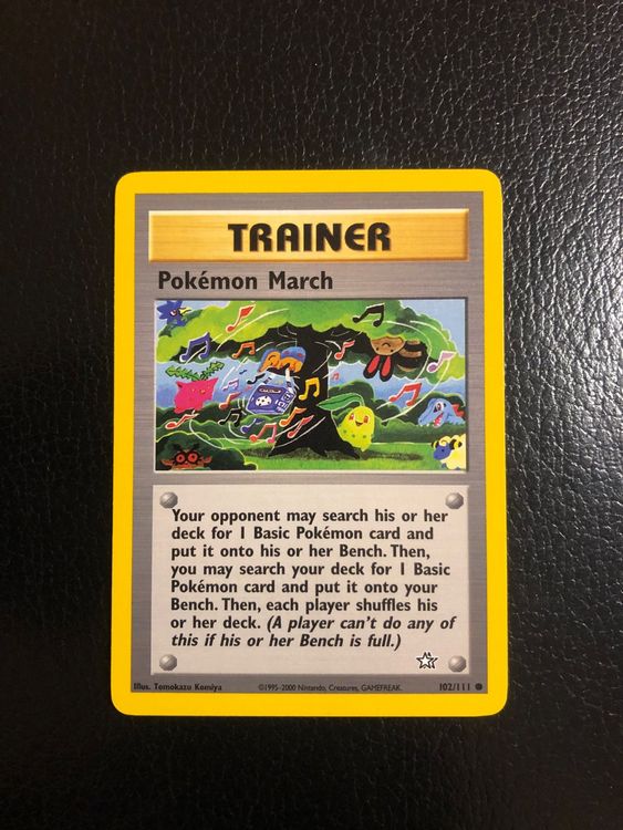 Neo Genesis Pokemon March 102/111 Ab 1 (Gebraucht) in Paradiso für CHF ...