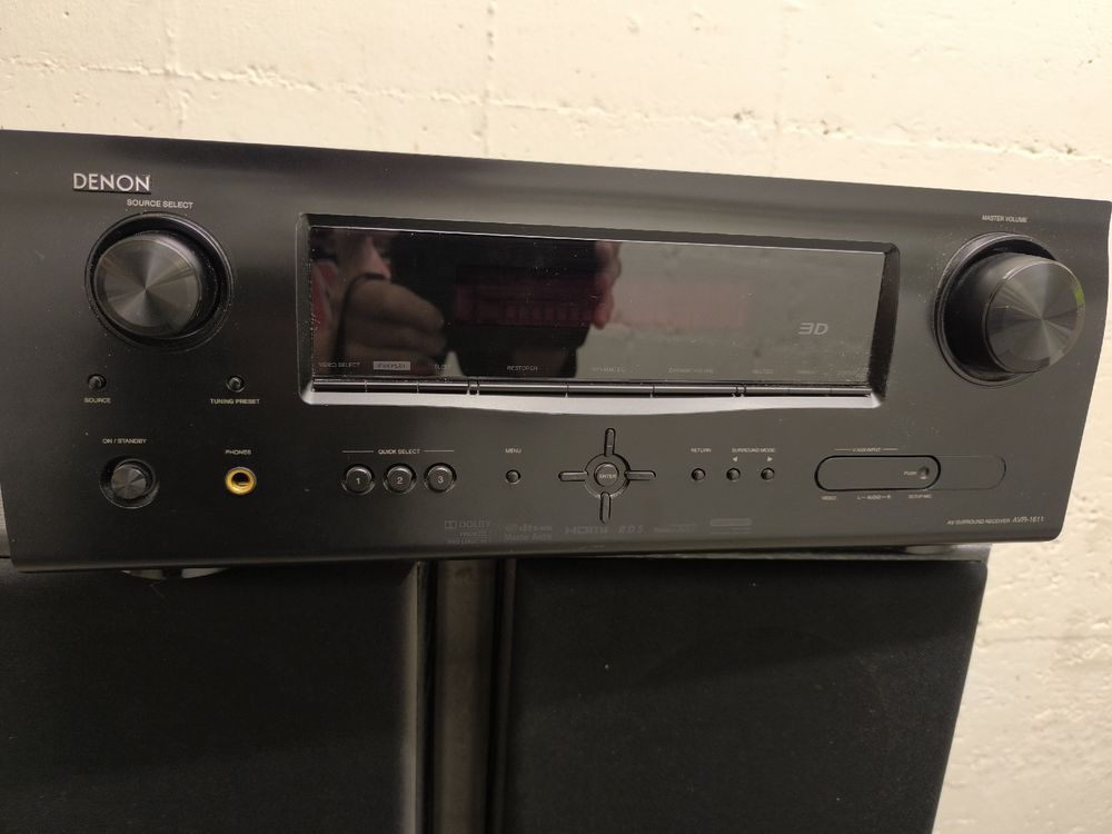 Denon AV-Receiver (AVR-1611) mit Audiophile Lautsprechern (Gebraucht ...