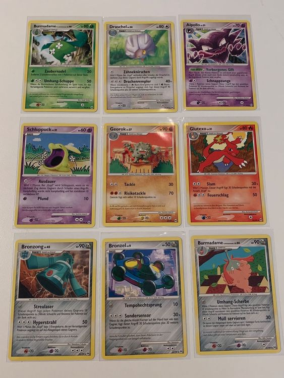Pokemon 13 Stück Diverse Karten Uncommon Platin Arceus DE (Gebraucht) in Fislisbach für CHF 4 ...