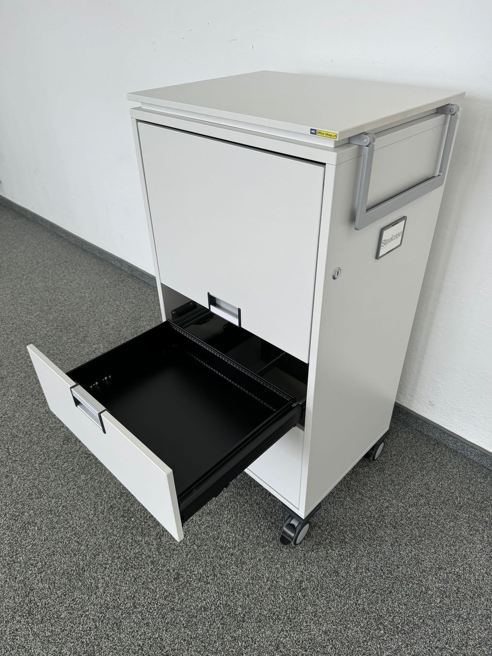 Steelcase Moby Roll-Caddy - Weiss - mit Hängerahmen - ohne (Gebraucht ...