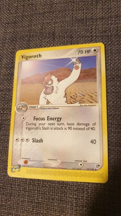 Vigoroth Pokemon | Kaufen auf Ricardo