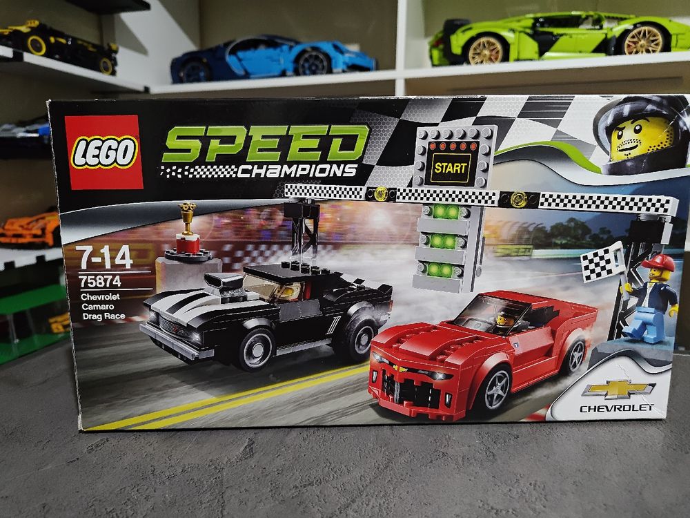 LEGO Speed Champions 75874 – Chevrolet Camaro Drag Race – (Gebraucht ...