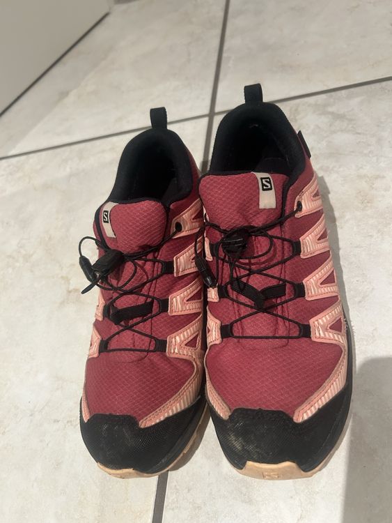 Salomon XA Pro 3D Gr 38 Wanderschuhe Mädchen pink Top Zustan | Kaufen ...