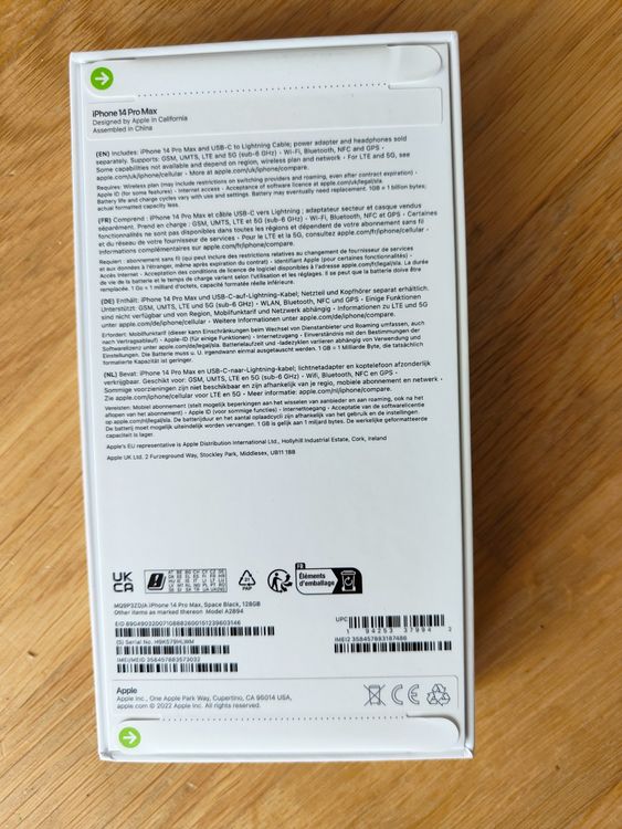 Iphone 14 Pro Max 128gb Black Neu und Original Verpackt (Neu und originalverpackt) in Schötz für ...