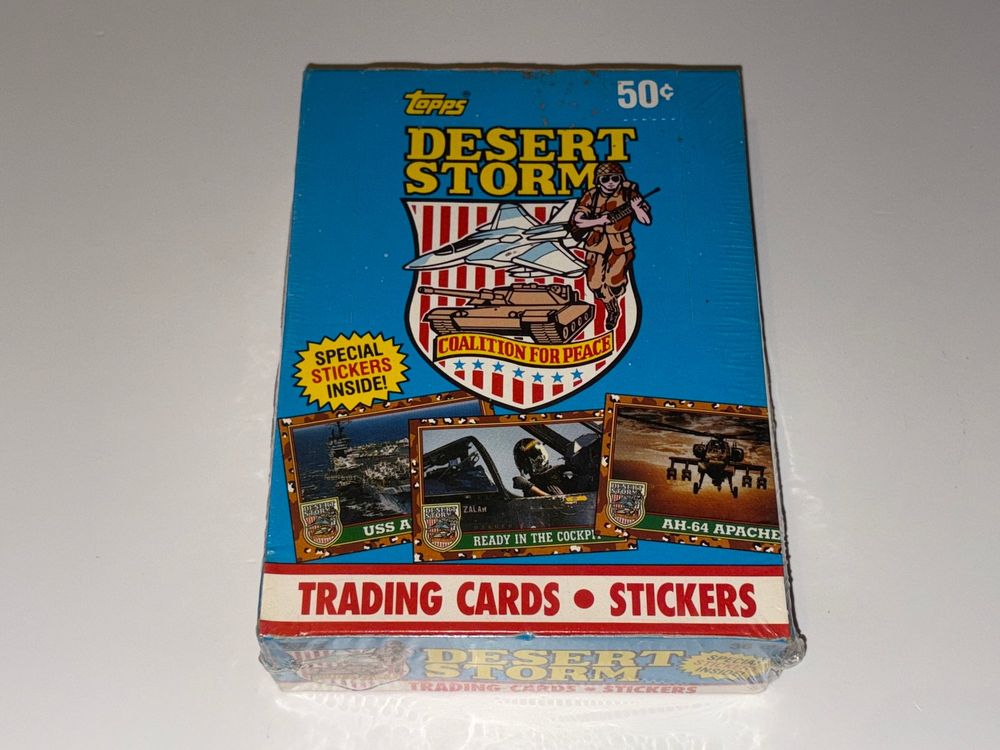 Trading Cards TCG - Desert Storm (Topps 1991) [NEU] (Neu und ...