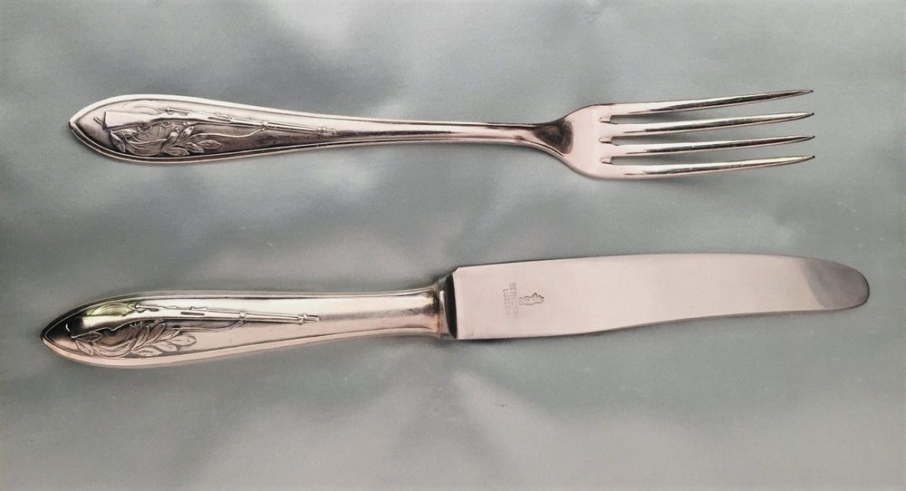 Schützen-Silberbesteck Berndorf 90 45 (Gebraucht) in Wolfenschiessen für CHF 150 – mit Lieferung ...