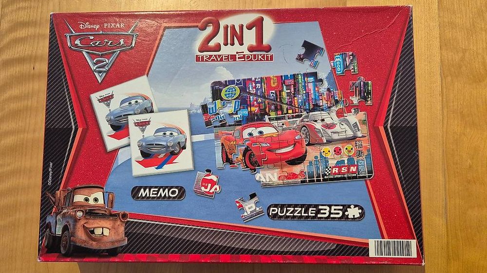Cars 2 (Disney-PIXAR) Puzzle + Memory | Kaufen auf Ricardo