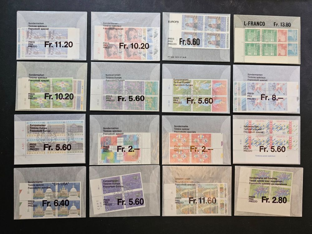 Viererblock Sammlung ET Schweiz | Kaufen auf Ricardo