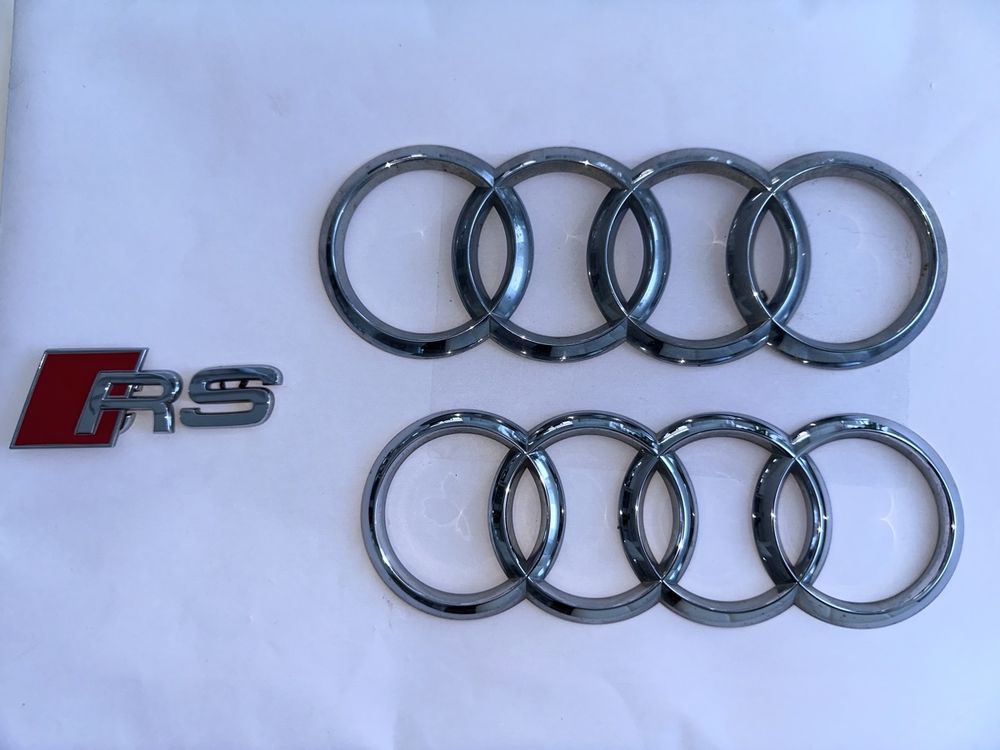Original Audi Ringe Emblem / Logos RS3 (3 Teile) (Gebraucht) in ...