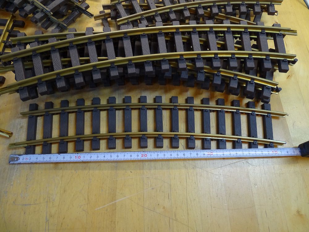 Lebu 12 x 1530 Gebogene Schienen , Spur G | Kaufen auf Ricardo
