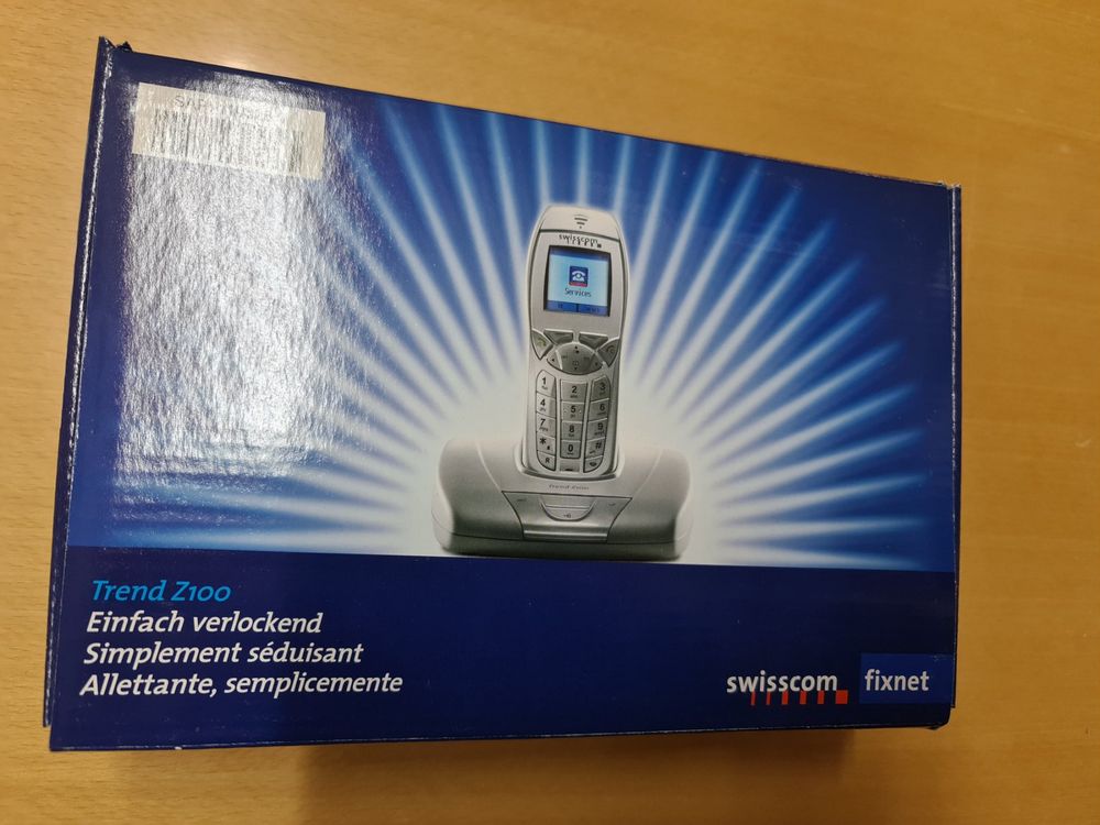 neues Swisscom Festnetz Telefon Trend Z100 ab 1.- (Neu und ...