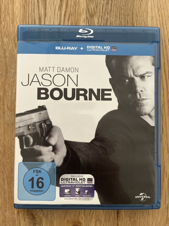 Jason Bourne Blu-ray Disc, Top Zustand, Action Film Spass! (Gebraucht) in Freienstein für CHF 5 ...