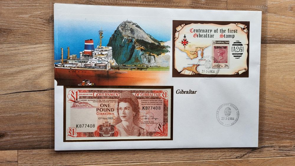 Banknotenbrief Gibraltar (Neu und originalverpackt) in Vilters für CHF 3.7 – mit Lieferung auf ...